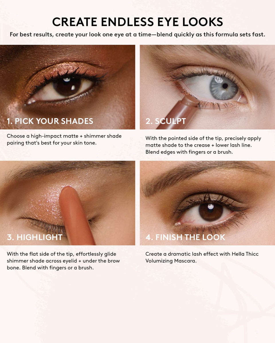 Matte 'N Shimmer Eyeshadow Stick Duo | Fenty Beauty