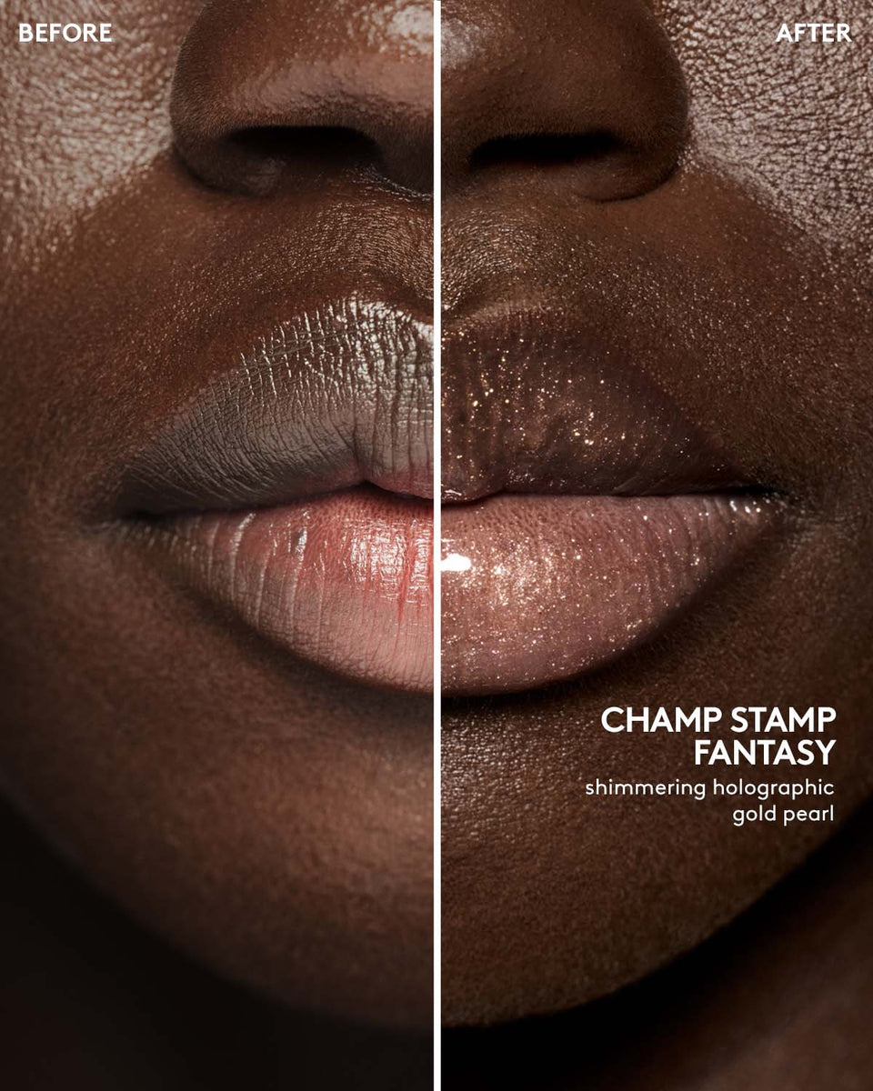 Gloss Bomb | Lip Gloss & Luminizer - Champ Stamp Fantasy | Fenty Beauty