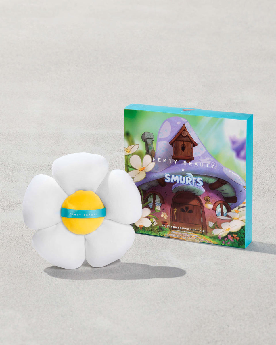Fairy Bomb Smurfette Daisy Flower Shimmer Puff — Smurf'Sugar | Fenty Beauty