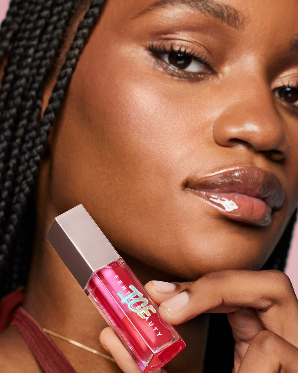 Gloss Bomb Ice Cooling Lip Luminizer — Berry Jelly | Fenty Beauty