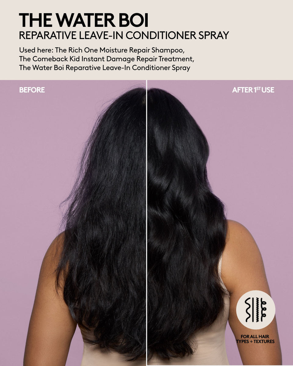 The Water Boi Reparative Leave In Conditioner Spray | Fenty Hair